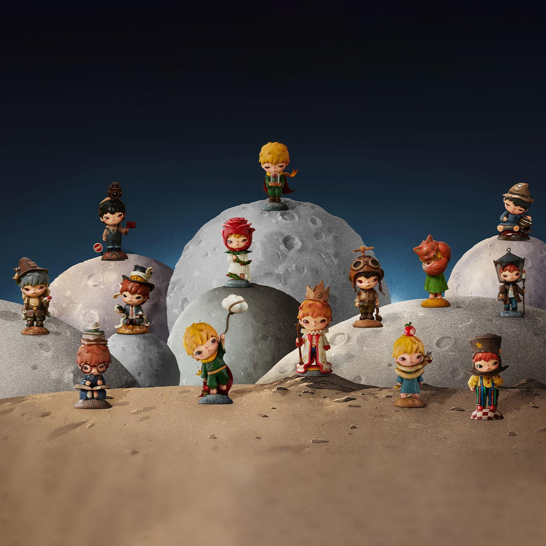 Hirono x Le Petit Prince - POP Mart - Whole Set – Products by Nordvik ENK